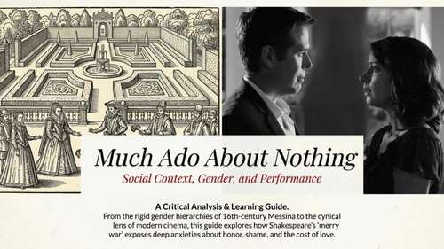 Much Ado About Nothing Novel Unit | William Shakespeare | High School ...