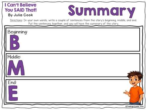 I Can’t Believe You Said That! | Using a Social Filter, Coping Skills ...