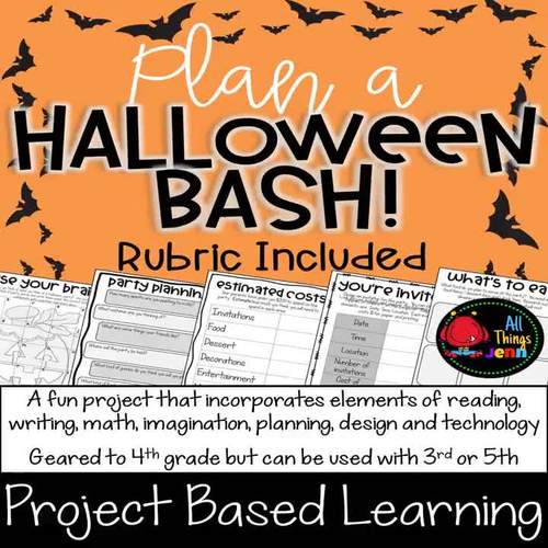 Project Based Learning Activities for Halloween by Sped Teacher Toolbox