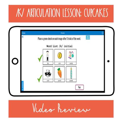 Boom Cards™ K articulation Lesson by Speech Orbit | TPT