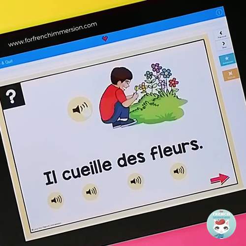 French Reader Activity Book 09 LEVEL B: Spring Activities | French Boom ...