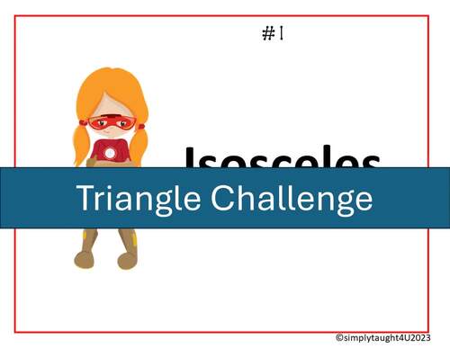 Geometry Classifying Triangles sides angles - Scalene - isosceles ...
