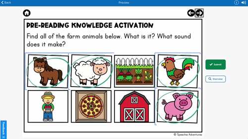 Turkey Trouble Thanksgiving Book Companion Activities Speech Therapy ...