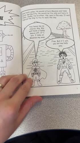 DECODABLE READER/COMIC: Y says /ǐ/ (gym) -The Mythical Gem! SoR, Level ...