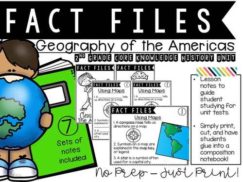 Fact Files: Geography of the Americas (Core Knowledge, CKLA) | TpT
