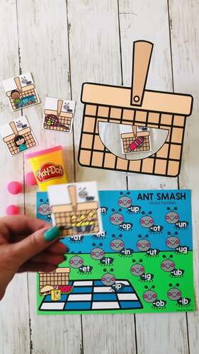 Word Family Smash Game - Includes 20 Different Word Families | TPT