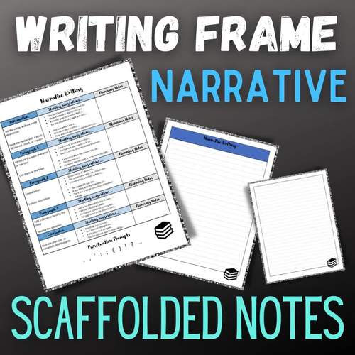 Writing Frame | Scaffolded Narrative Writing | Graphic Organizer