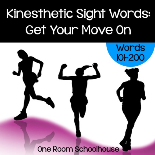 Kinesthetic Sight Words: Get Your Move On! (Set 2) by One Room Schoolhouse