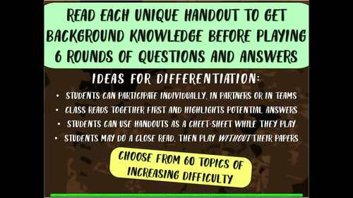 Bible Family Feud "PSALMS" - interactive game & handouts (39 of 60)