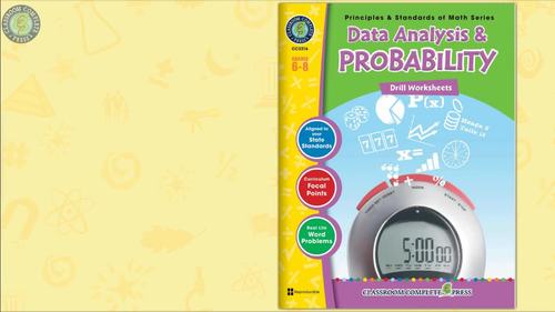 Data Analysis & Probability - Drill Sheets Gr. 6-8 by Classroom ...