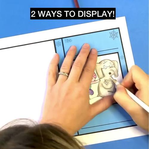 Warm Up with a Good Book | Winter Theme Book Review and Bulletin Board