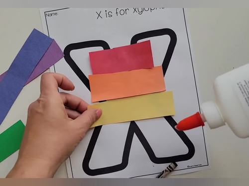 LITTLE Toddler School Lesson Plans Letter X | Tot School Activities ...