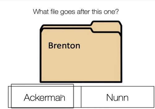 Alphabetical Filing - Vocational Skills Boom Cards (level 1) | TPT