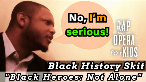 Free Black History Month Skit from Musical Play Script for Assembly