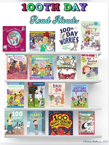 1st Grade 100th Day Activities Pack | Reading, Writing, Script, STEM ...