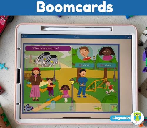 Possessive pronouns her, his | Clothes vocabulary | Whose questions ...