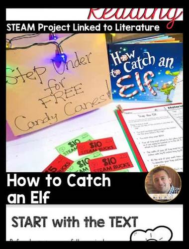 How to Catch an Elf Christmas STEM Project - Reading + STEAM Activity