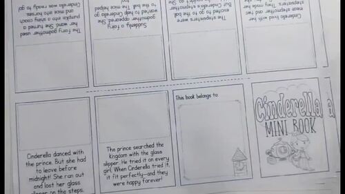 The Swiss Family Robinson Foldable Mini Book Set Grade 1 2 3 ELA