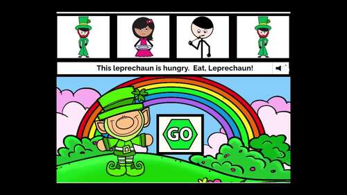 Feed the Hungry Leprechaun | Interactive Speech & Language Activity ...