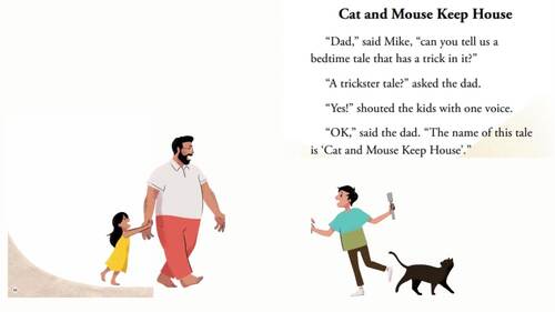 Cat and Mouse Keep House by Tiny Thinkers Lab Co. | TPT