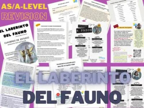 Pan's Labyrinth Bundle | El Laberinto del Fauno Workbook & Essay ...