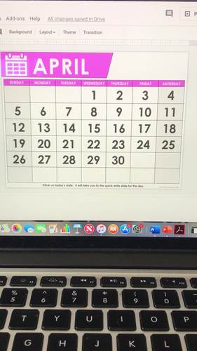 Digital Calendar Quick Writes (March) | For Distance Learning | TPT