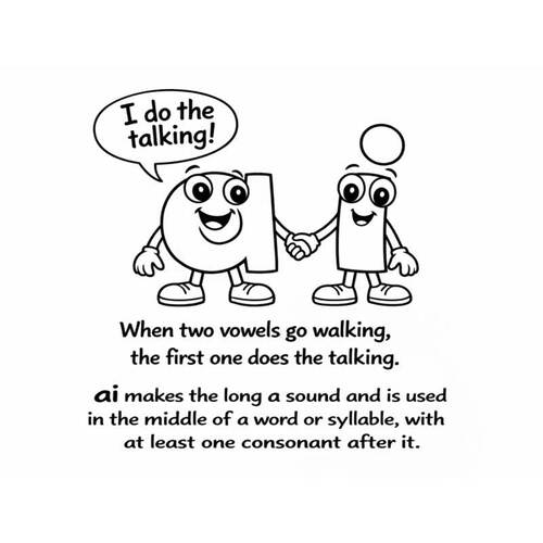 Long A Phonics A Unit | ai & ay Vowel Teams | Magic E Review | Fluency ...