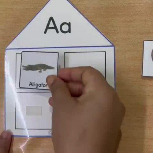 Beginning Sound Picture Sorts Activity Task Cards for Prek Phonics