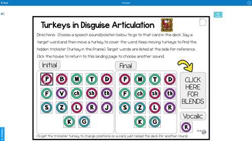 Turkey Language Boom Cards™️ Thanksgiving Speech Therapy | TPT