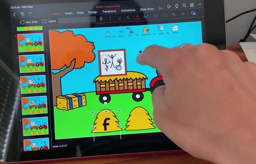 CVC Spelling BUNDLE! AUTUMN/FALL - Interactive PPT + BOOM CARDS | TPT