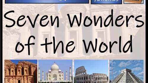 Seven Wonders of the World Close Reading Comprehension Bundle | 5th ...