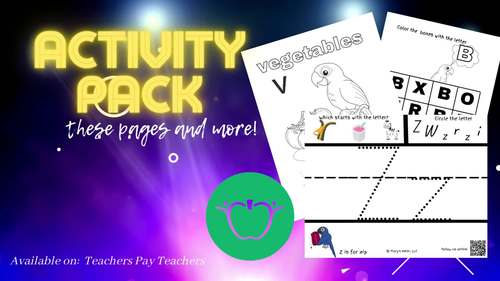 Letters A-Z| Letter Recognition, Sound Recognition, & Letter Writing ...