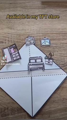 Family Members and Rooms in the house Craft by The Indian Lion | TPT