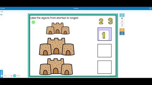 Comparing and Ordering Length Boom Cards™ | Digital Learning | TPT