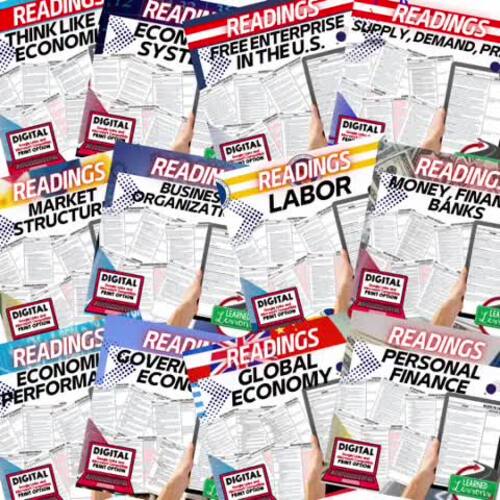 Free Enterprise in United States DBQ Reading Comprehension Passages ...