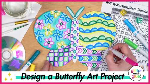 Spring Art Projects, Roll a Dice Games, Worksheets, Art Sub Lessons and ...