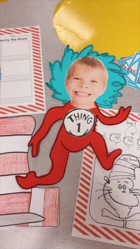 Cat in the Hat Activities | Read Across America Week by The Preppy Pencil
