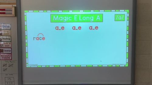 BUNDLE Long Vowel Silent E Backward Decoding Strategy Daily Blending Slides