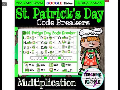 St. Patrick's Day Math Activity by Teaching Mini People | TPT
