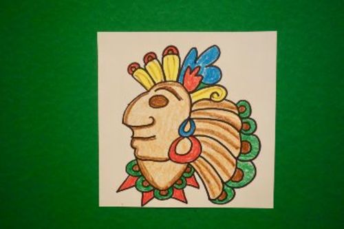 Let's Draw an Ancient Mayan! by Patty Fernandez Artist | TPT