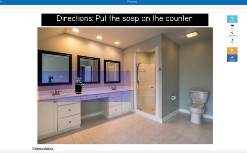 Following Directions in Activities of Daily Living Set 2 Speech Boom Cards™