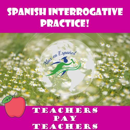 SPANISH INTERROGATIVES PRACTICE | TASKS & GAMES FOR EXAM PREP. | TPT