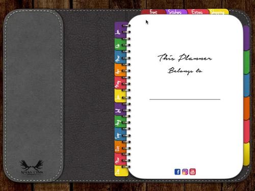 The Nadia Digital dot grid Notebook Freebie for iPad by Nadia Doyle