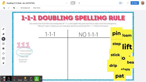 Scientific Spelling with the Doubling (1-1-1) Rule - Multisensory ...