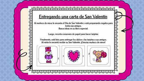 Spanish Short Stories - Winter and Valentine's Day by SpeechHive