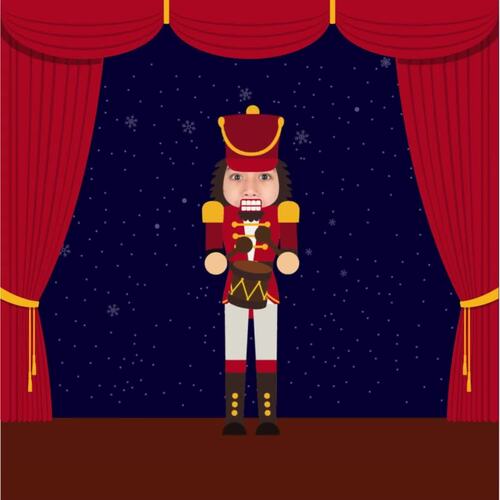 Nutcracker Ballet Add Your Photo - Nutcracker Bulletin Board Idea ...
