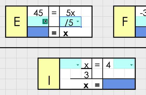 One Step Equations with Inverse Operations Digital Activity - Multiply ...