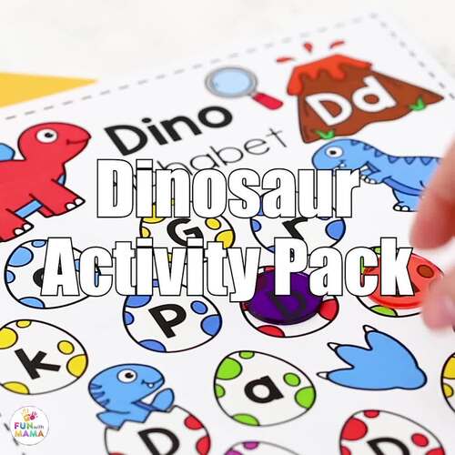 Dinosaur Craft With Dinosaur Activities & Worksheets & Coloring Pages
