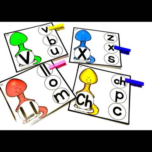 Dinosaur Alphabet Centers in Spanish by sruizkinderbilingual | TpT