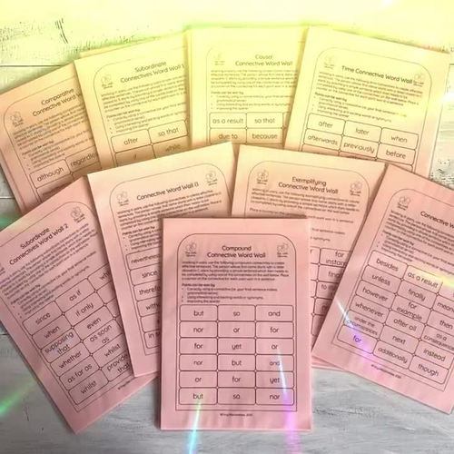 NO PREP Conjunctions BUNDLE Sentence Combining Games and Bulletin Board ...